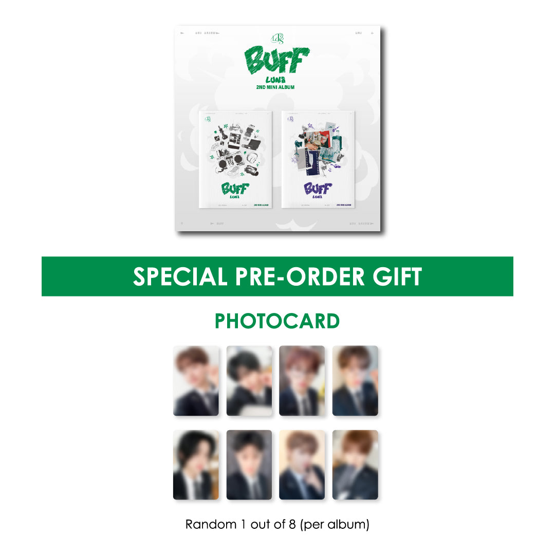LUN8 2ND MINI ALBUM - BUFF + WITHMUU PHOTOCARD – SubK Shop