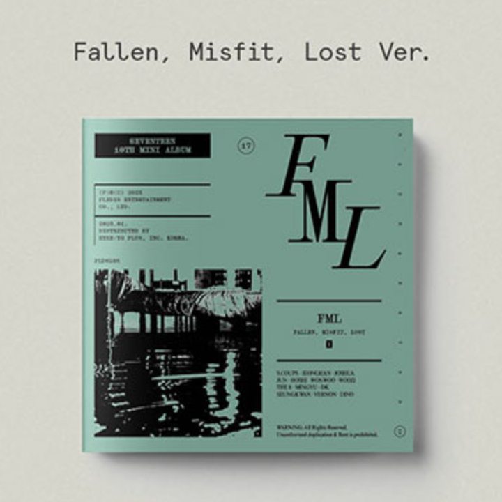 SEVENTEEN 10TH MINI ALBUM - FML – SubK Shop
