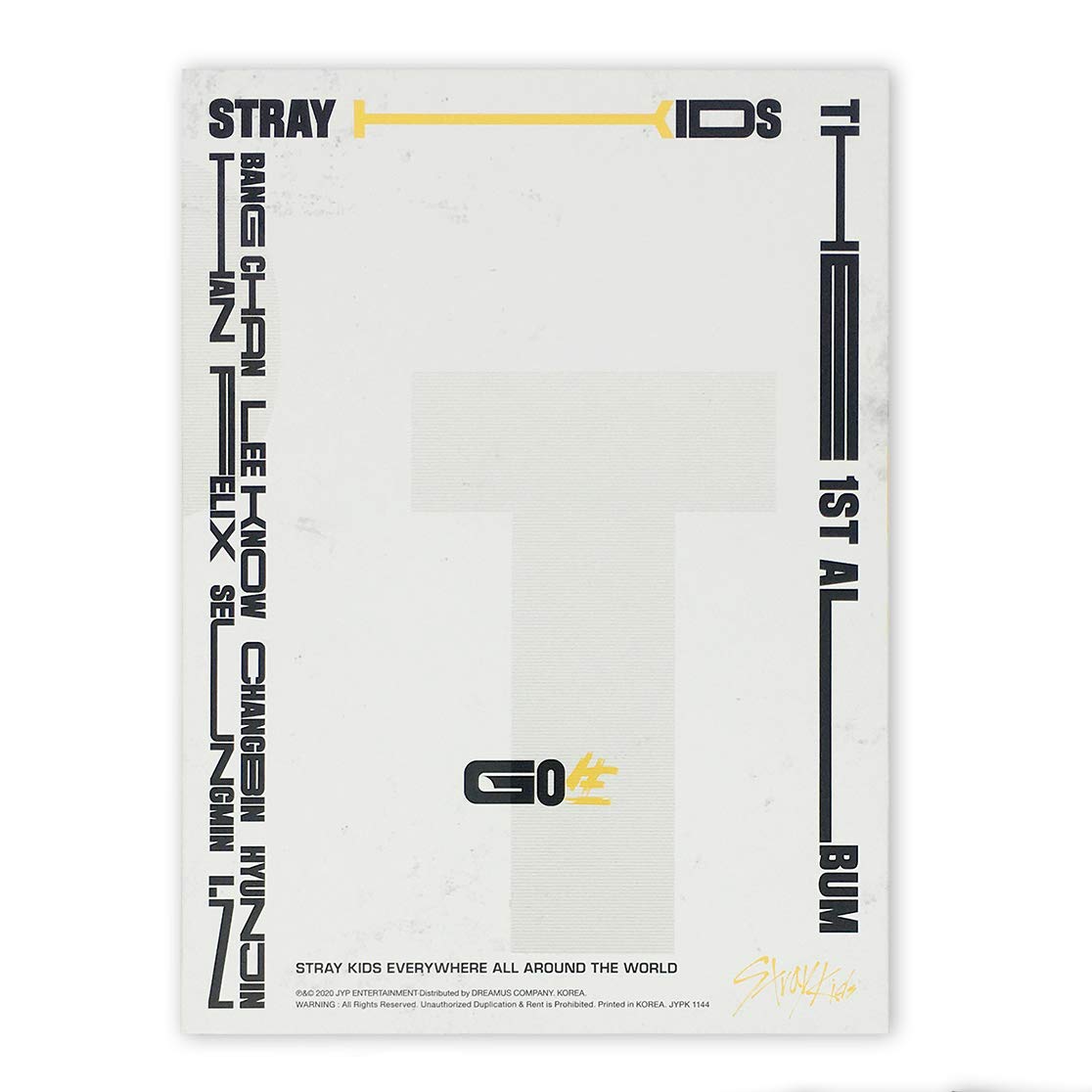 STRAY KIDS 1ST ALBUM - GO生 (STANDARD VERSION) – SubK Shop