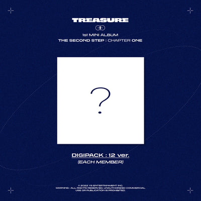 TREASURE 1ST MINI ALBUM - THE SECOND STEP : CHAPTER ONE (DIGIPACK VER ...