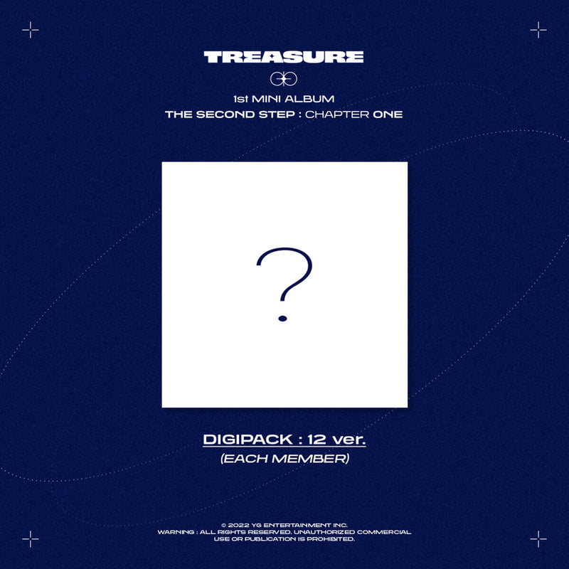 TREASURE 1ST MINI ALBUM - THE SECOND STEP : CHAPTER ONE (DIGIPACK VER ...